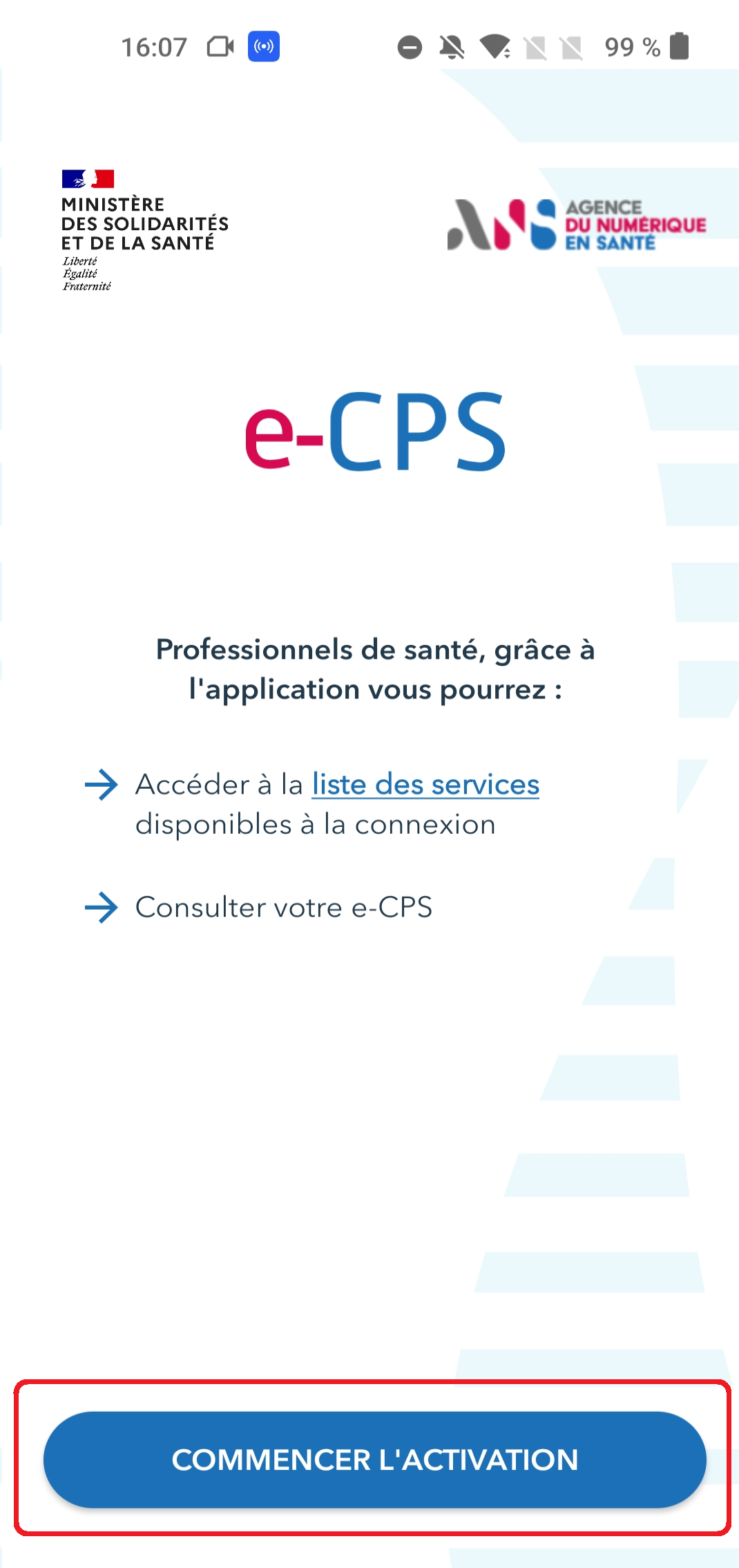 Guide e-CPS - J'active ma e-CPS avec ma carte
